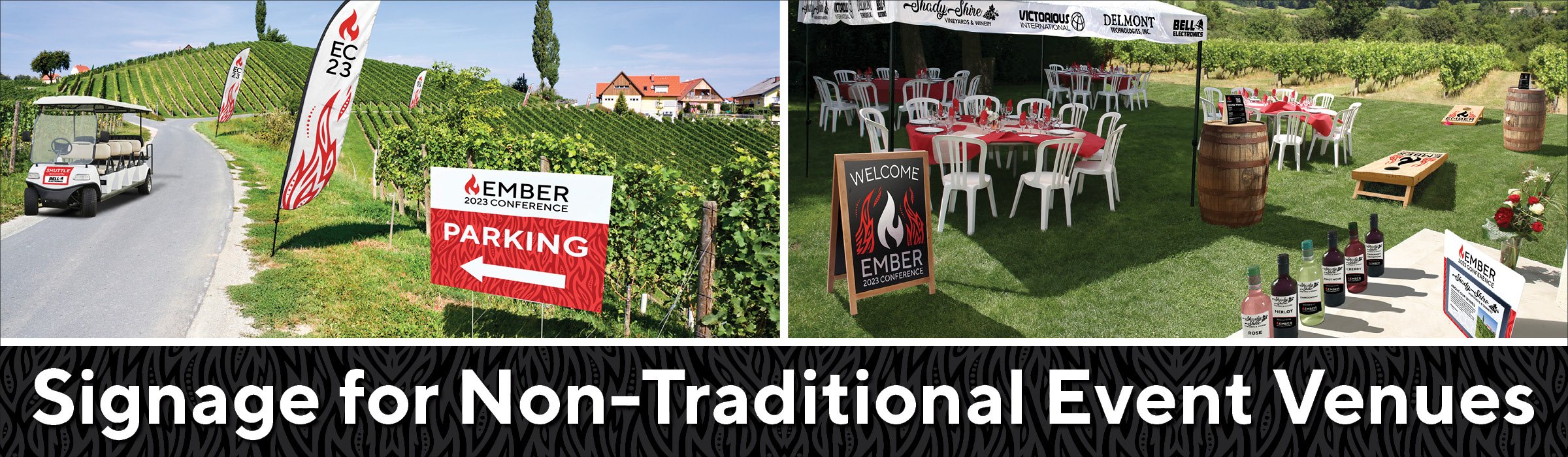 Signage for Non-Traditional Venues