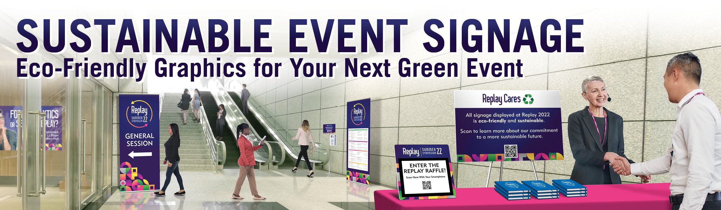Sustainable Event Signage