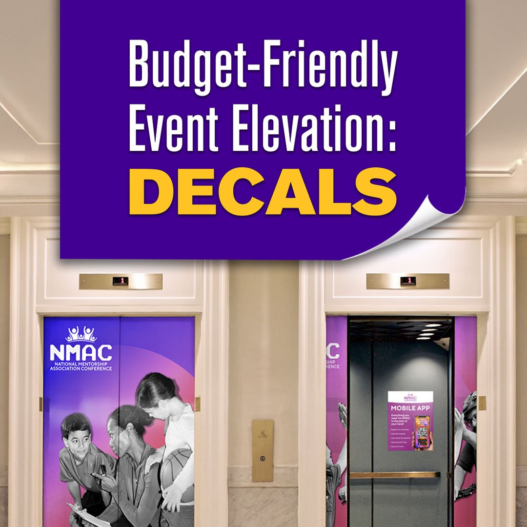 Budget-Friendly Event Elevation: Decals