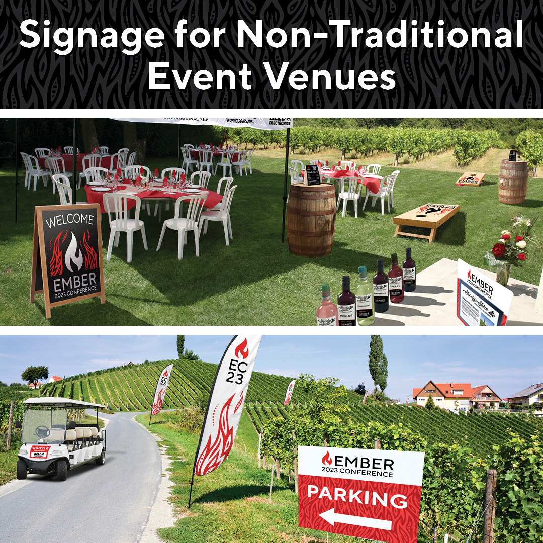 Signage for Non-Traditional Venues