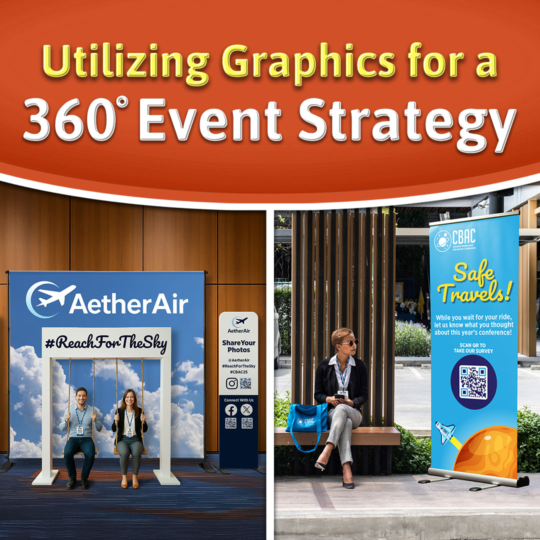 Graphics For a 360 Event Strategy